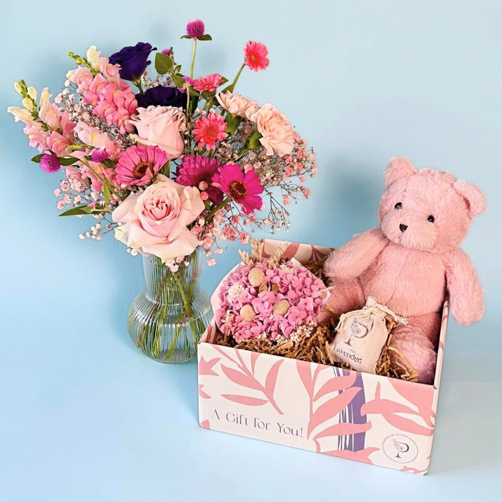 Baby Girl Flowers Sydney | Gorgeous Pink Gift Boxes & Floral ...